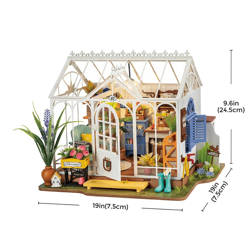 Rolife Dreamy Garden House Diy Miniature House Kit Dg163 Robotime Store